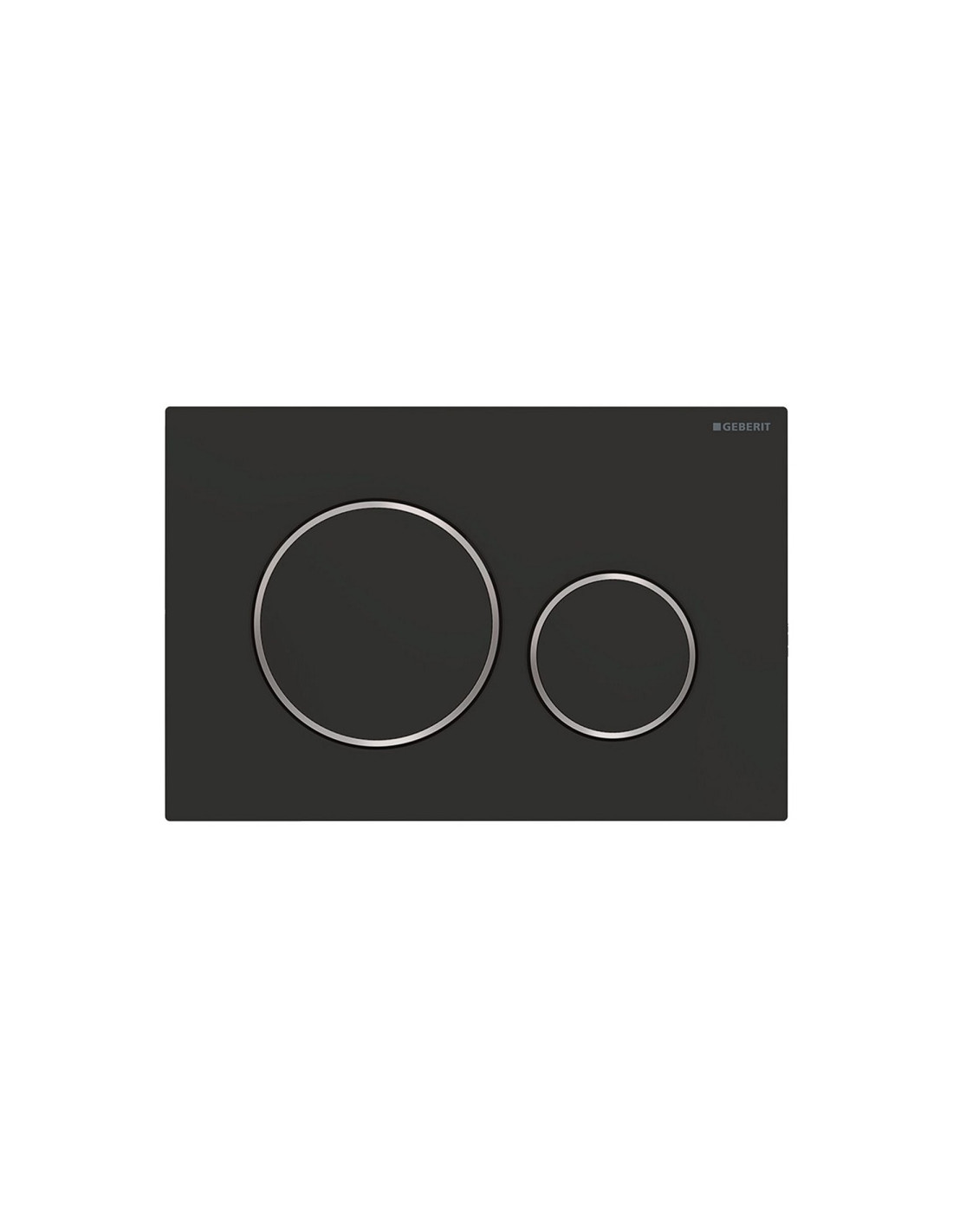ΠΛΑΚΕΤΑ SIGMA 20 ΜΑΥΡΗ ΜΑΤ|ΧΡΩΜΕ ΓΥΑΛΙΣΤΕΡΟ GEBERIT 115.882.14.1